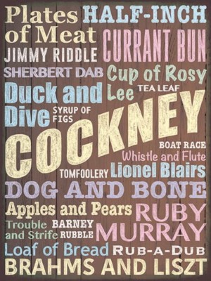 Cockney Sayings large metal sign (og 4030) | eBay UK