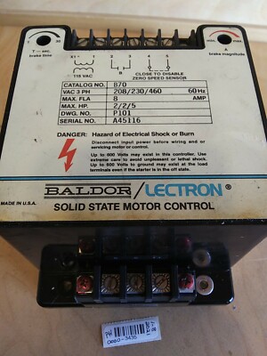 Speed Controls - Solid State Motor