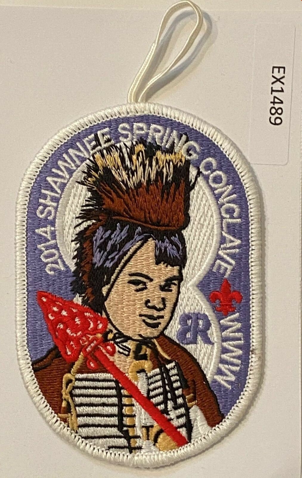 Boy Scout OA 51 Shawnee Lodge 2014 Spring Conclave Patch | eBay