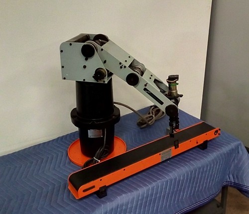 Eshed Robotec SCORBOT-ER Vplus Arm Robot Controller w/ Robot Conveyor ...