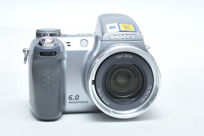 Sony Cybershot DSC-H2 6MP Digital Camera 12x Optical Image ...