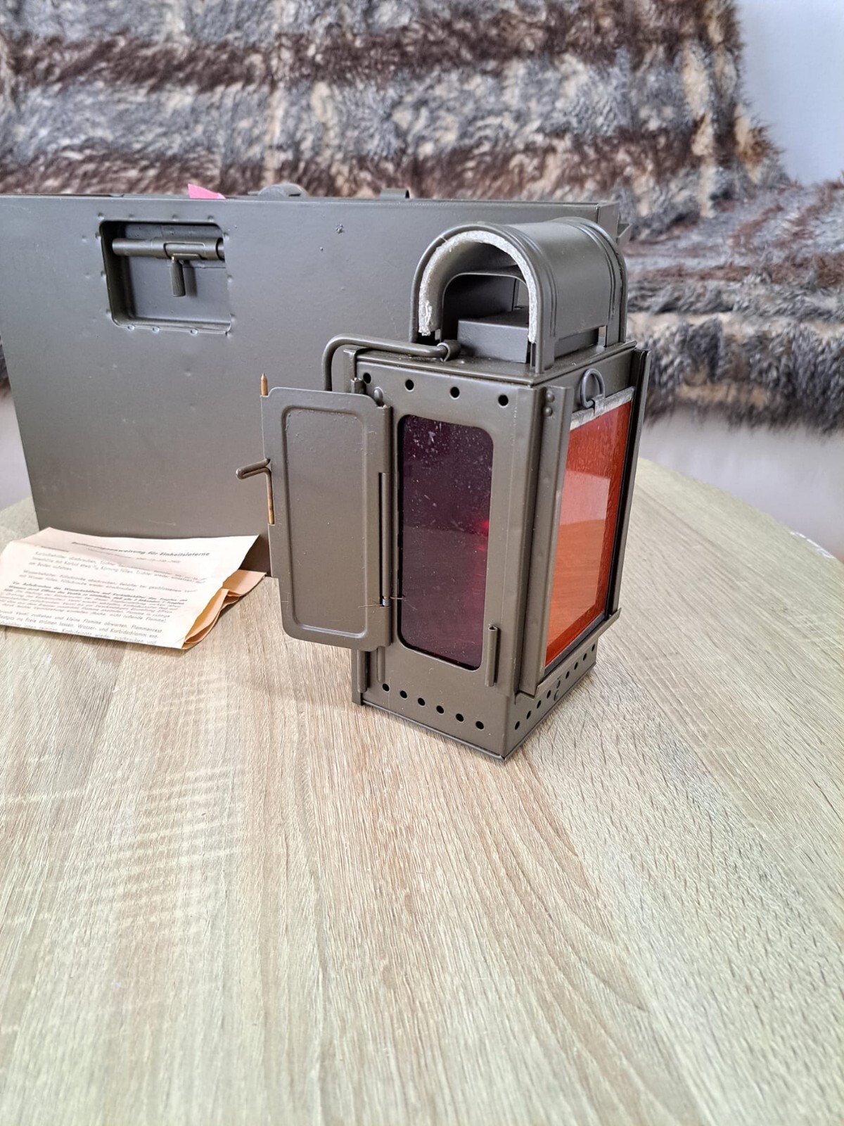 VINTAGE 3 in 1 LANTERN SWISS ARMY Kerosene/ Oil Carbide Candles EXTR ...
