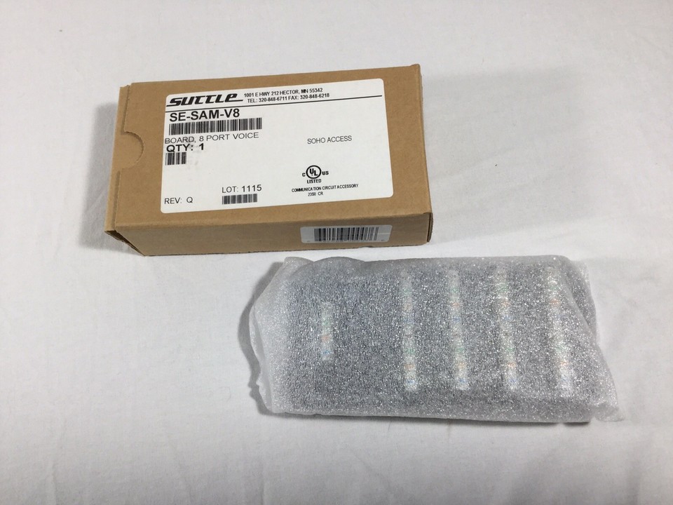 New Suttle Model SE-SAM-V8 8-Port Voice Module - Rev Q 662003000076| eBay