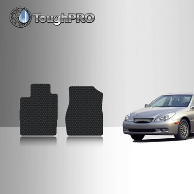 ToughPRO Front Mats Black For Lexus ES330 All Weather Custom Fit 2004 ...