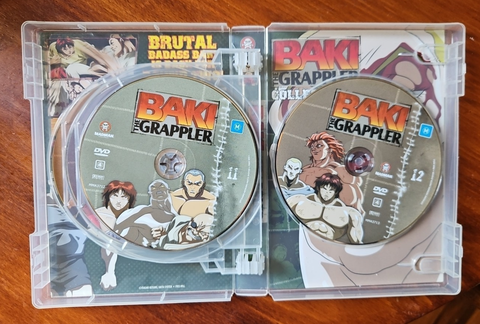 Baki the Grappler Collection 1 & 2 - The Complete Series DVD AUS R4 ...