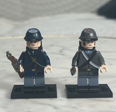 Lego Red Dead Redemption Union Confederate Solider Custom Printed ...
