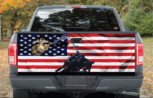 Flag Tailgate Wrap Vinyl Graphic Decal Sticker Car Trunk Design | eBay