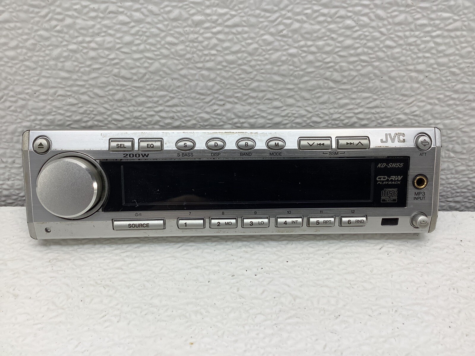 JVC KD SH55 RADIO STEREO FACEPLATE | eBay