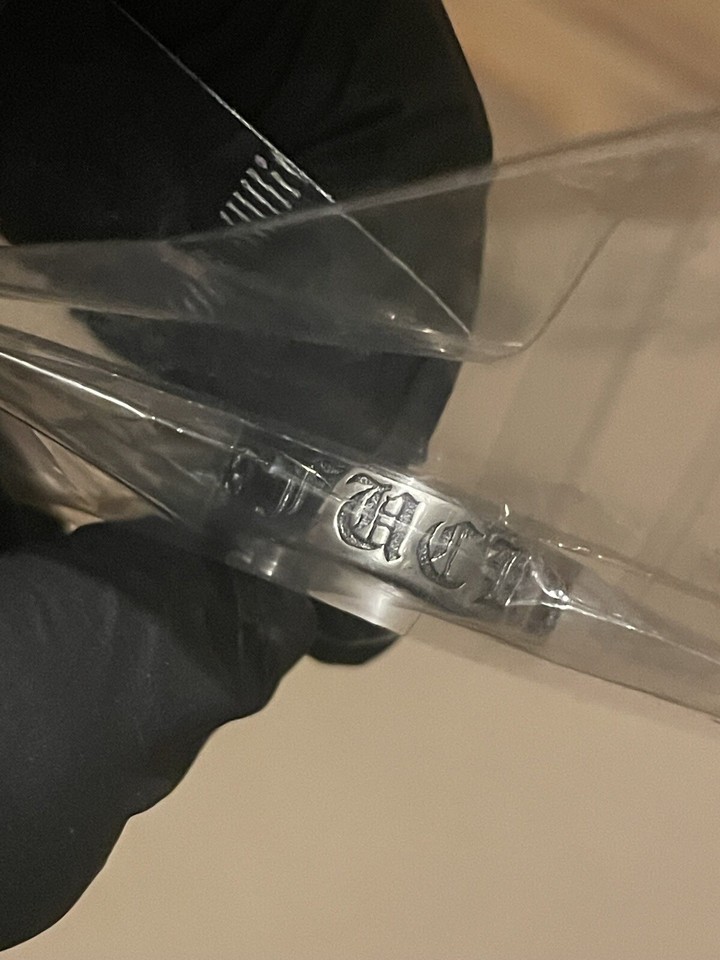 Chrome Hearts F You Ring Sizes 10, 9, and 8. 925 Silver Ring. CH Ring F ...