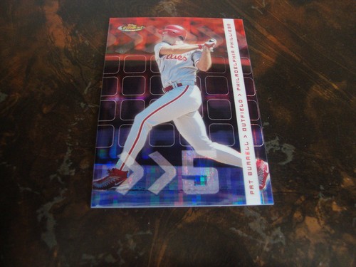 2002 Topps Finest Baseball---X-Fractor---#16 Pat Burrell(250/299) | eBay