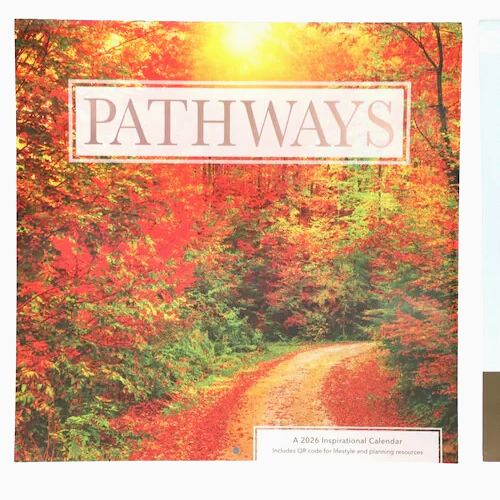 PATHWAYS Calendar by DaySpring 2026 Calendar 12" X 24" open 16-month ...