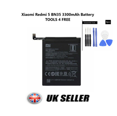 Xiaomi Redmi 5 BN35 3300mAh Battery TOOLS 4 FREE UK STOCK | eBay