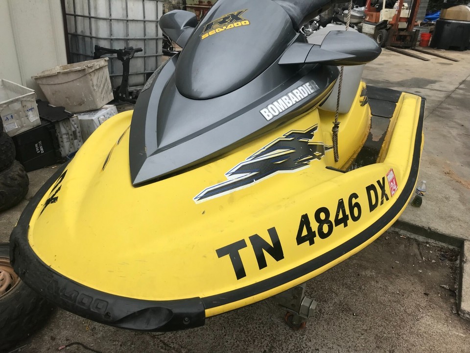 16K24 Seadoo RX 951 2001 CYLINDER GOOD STD 290613561 290923569 W PISTON ...