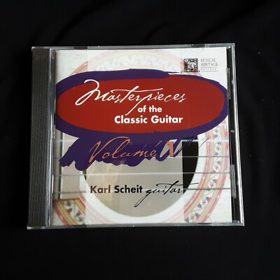 Masterpieces Of the Classical Guitar - Karl Scheit Volume 1 - 2006 - CD ...