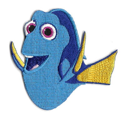 Dory - Finding Dory - Movie - Nemo - Embroidered Iron On Applique Patch ...