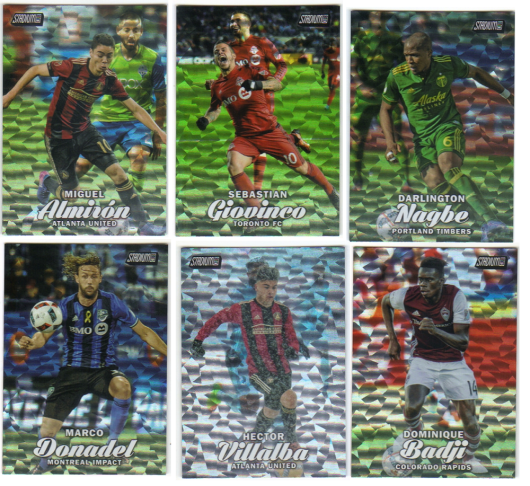 2017 Topps Stadium Club MLS Soccer - Silver Ice Parallel - Choose Card ...