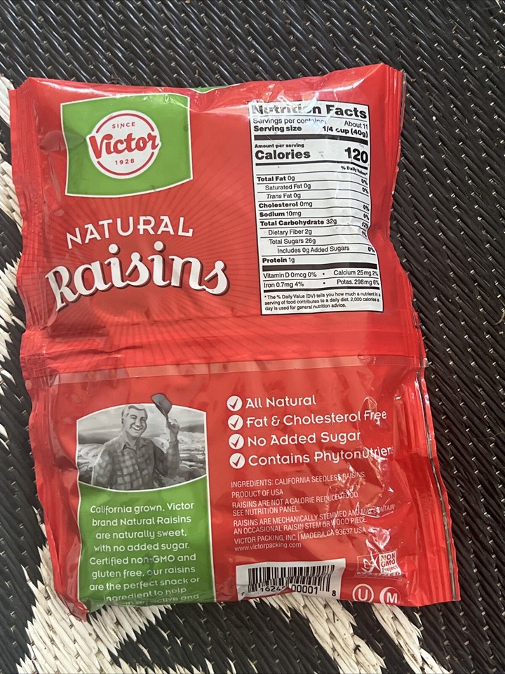 Víctor Natural Raisins | eBay