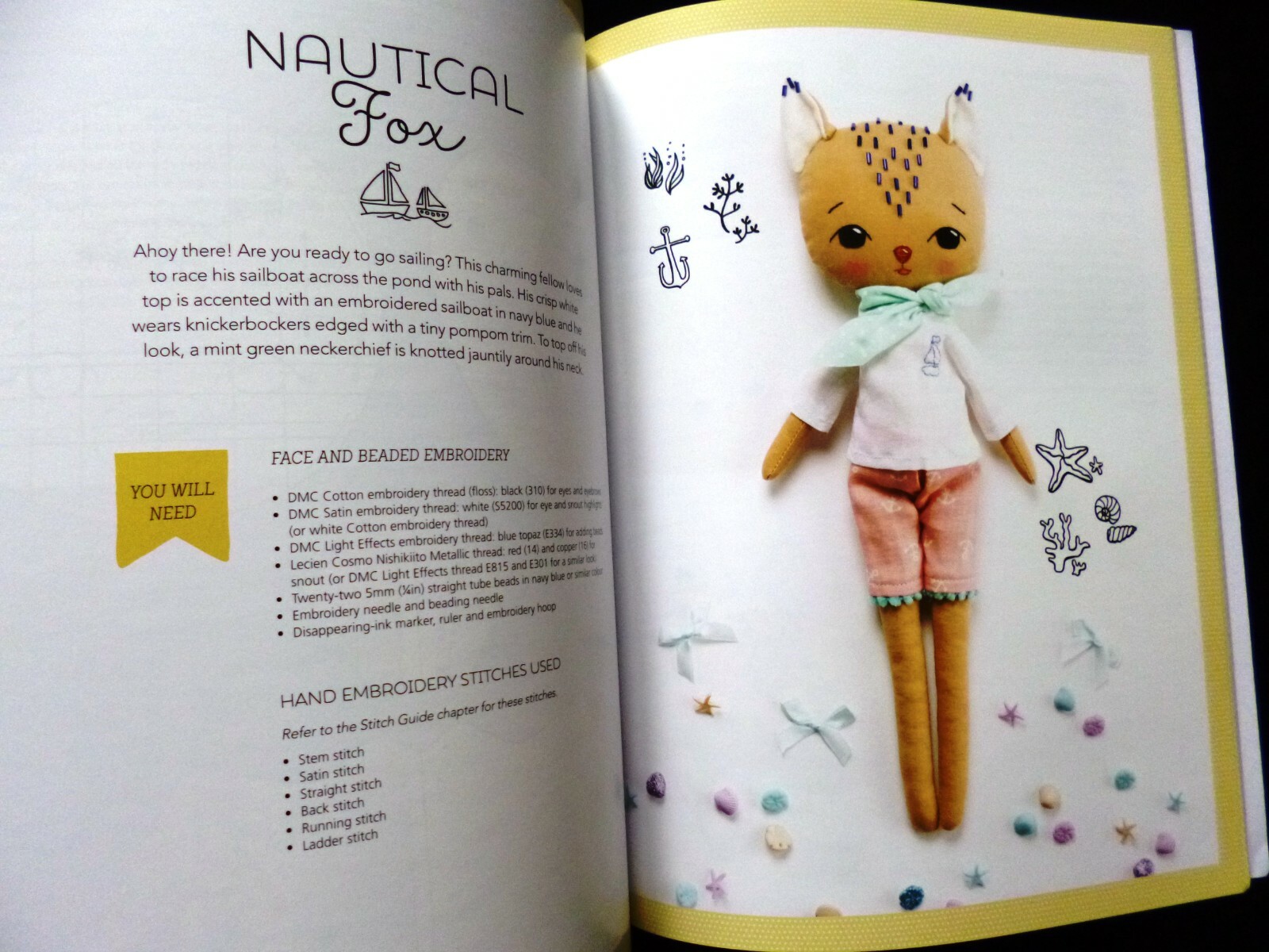 Gingermelon's Embroidered Animals - Heirloom Animal Dolls to Sew ...