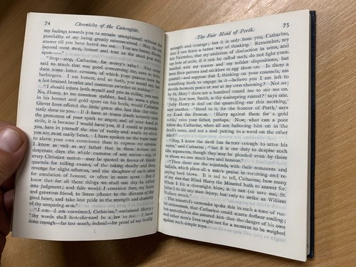 1906 SIR WALTER SCOTT "FAIR MAID OF PERTH" FICTION ILLUSTRATED LEATHER ...