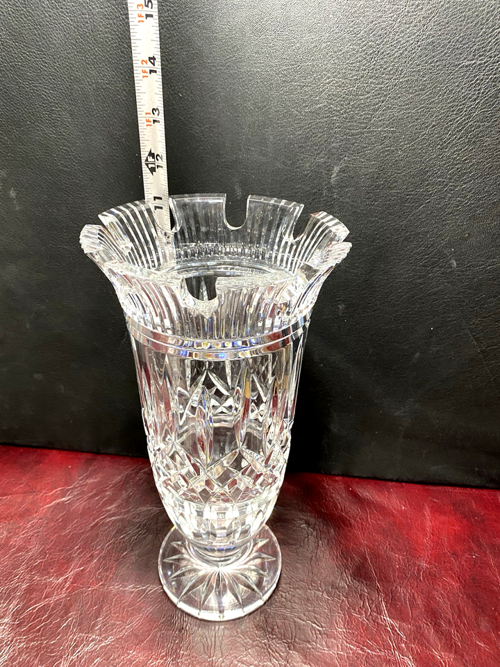 Waterford Romance Vase Signed Jim O'Leary Ireland 11”in Tall | eBay