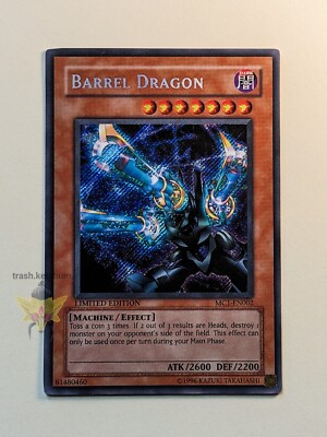 Yu-Gi-Oh! | Barrel Dragon | MC1-EN002 Limited Secret Rare | NM+ | eBay