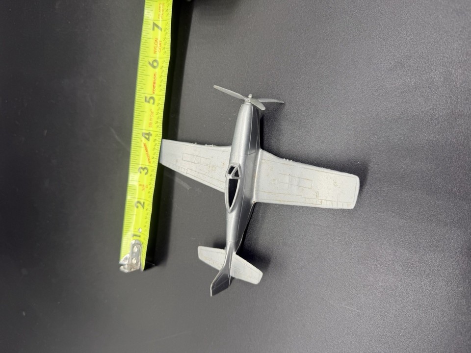 Molded Hard Plastic Airplane Grey | eBay