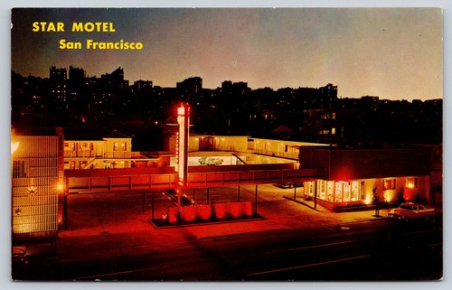 Postcard Star Motel San Francisco California | eBay