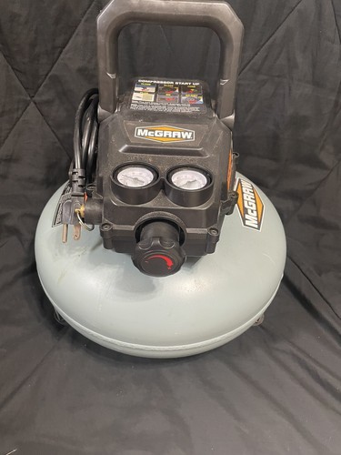 McGRAW 3 Gallon 1/3 HP 110 PSI Oil-Free Pancake Air Compressor NEW. | eBay