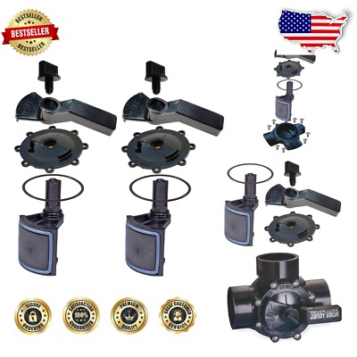 Complete 2-Port/3-Port Pool Valve Rebuild Kit for Jandy Valves - 2 Pack ...