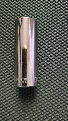 Armstrong 37-213A 13MM x 1/4" Drive, 6-Point Deep Metric Socket, Chrome ...