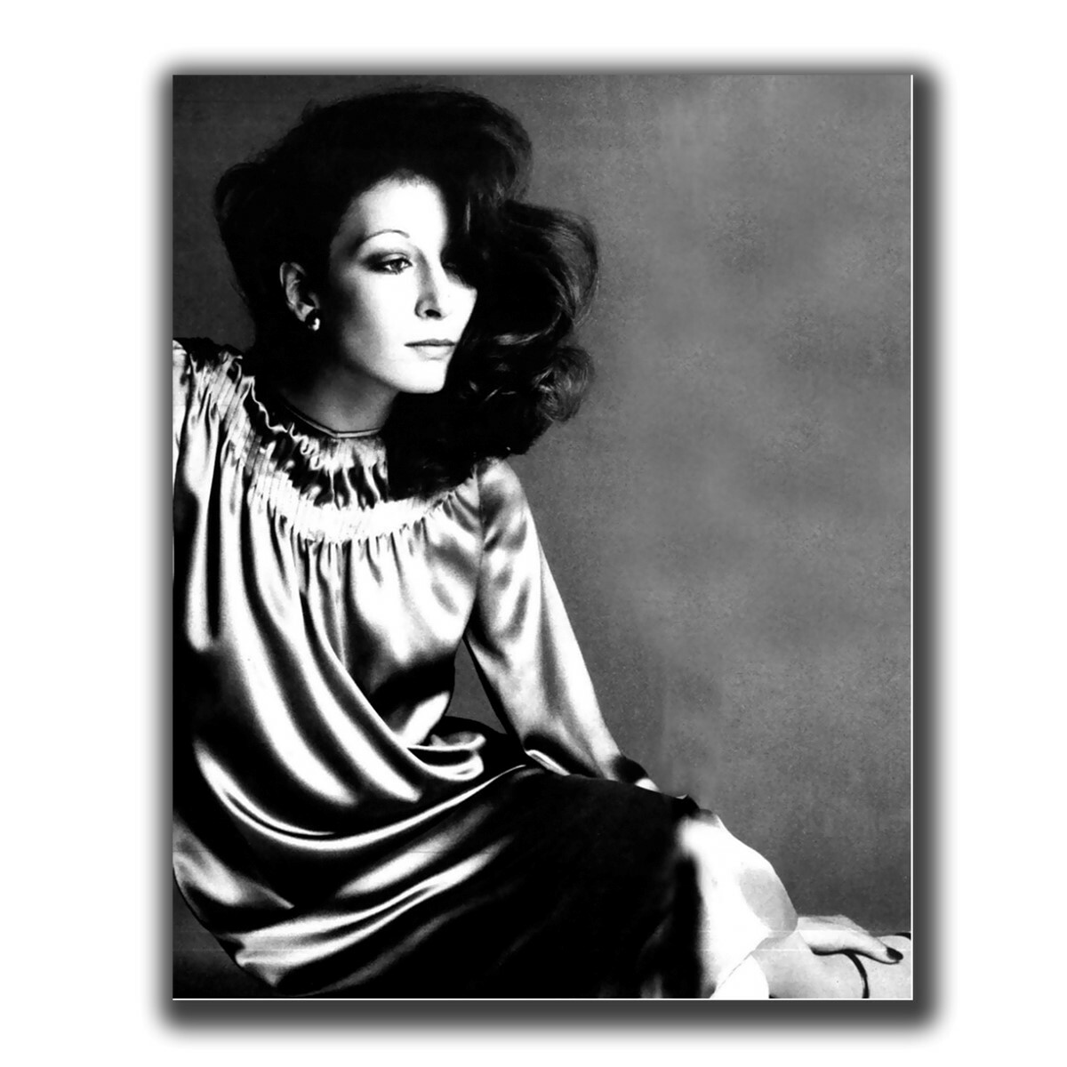 Model Anjelica Huston Anjelica Huston's Life With Difficult Men