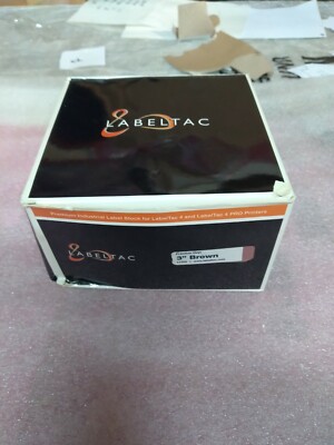 Labeltac LT310 Premium Vinyl Printer Label Brown | eBay