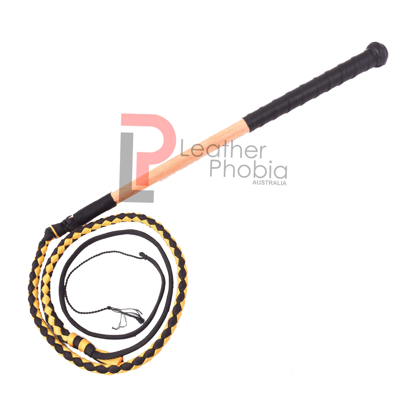 Kids Stock Whips para Cord Nylon 2.5 Feet Long Bull Whip Heavy Duty ...