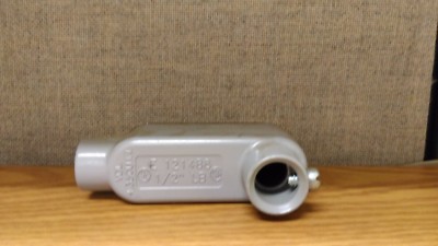 1/2 EMT LB Conduit Fitting with Set Screws | eBay