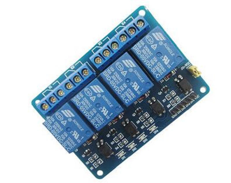 4 Channel 5V Relay Module Shield control board with optoc for ARM PIC ...