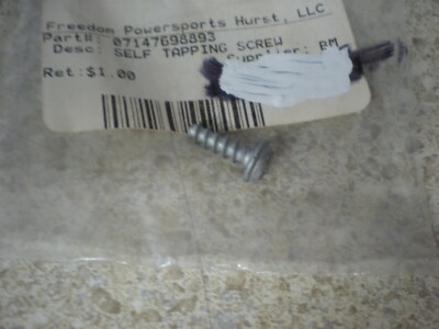 NOS OEM BMW Self Tapping Screw 2010-20 K1600GT 07147698893 | eBay