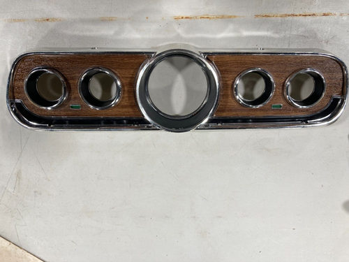 1965 - 1966 MUSTANG "WOOD GRAIN" INSTRUMENT PANEL BEZEL - C5ZZ-10838-B ...