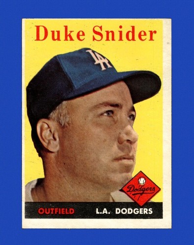 1958 Topps Set-Break # 88 Duke Snider EX-EXMINT *GMCARDS* | eBay