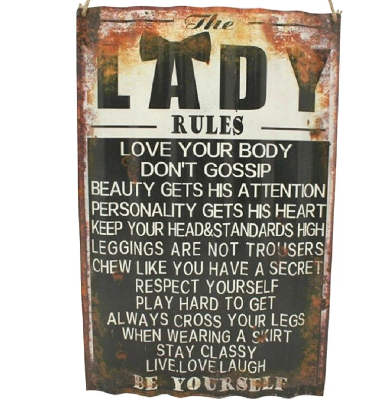 Rules Of A Lady