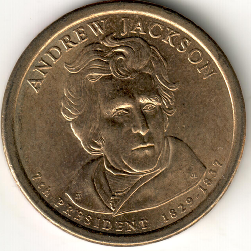 USA - 2008D - 1$ Presidential Coin - Andrew Jackson - #4328 | eBay