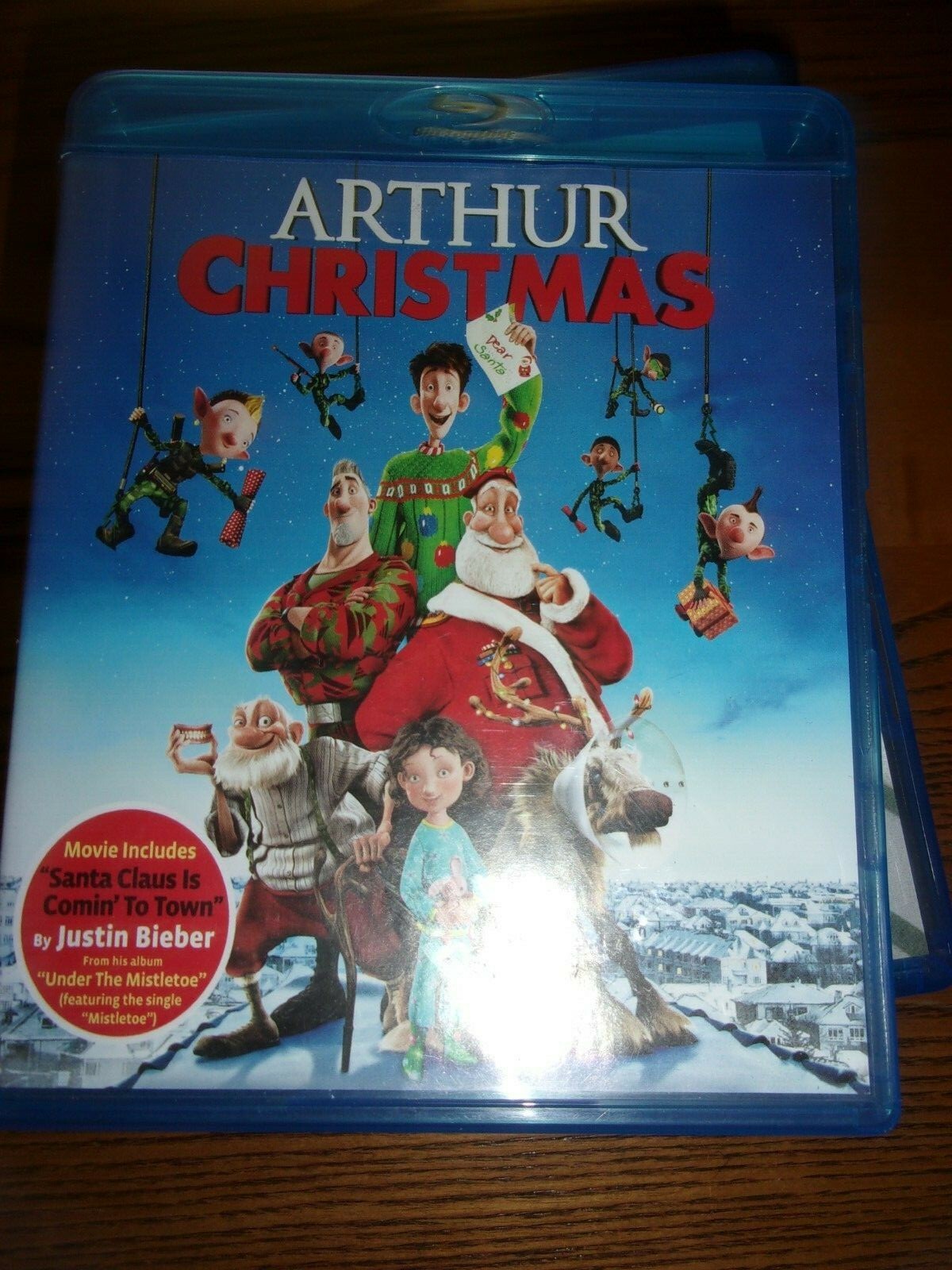 ARTHUR CHRISTMAS - BLU-RAY - WATCHED ONCE!! | eBay