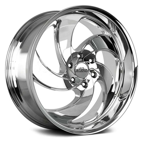 22 inch 22x10 Strada RETRO 5 Chrome wheels rims 6x5.5 6x139.7 +24 | eBay