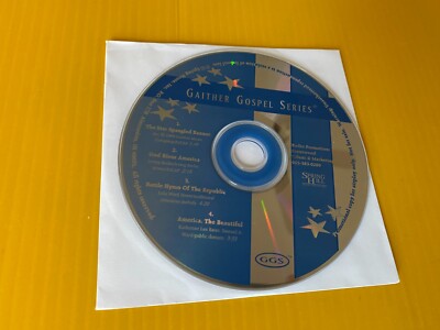 Gaither Gospel Series 4 song patriotic CD single PROMO Star Spangled ...