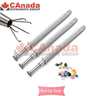 3 Pack 5 Claw Pick up Tool for Small Parts Pickup 5 Prongs Grabbers For ...