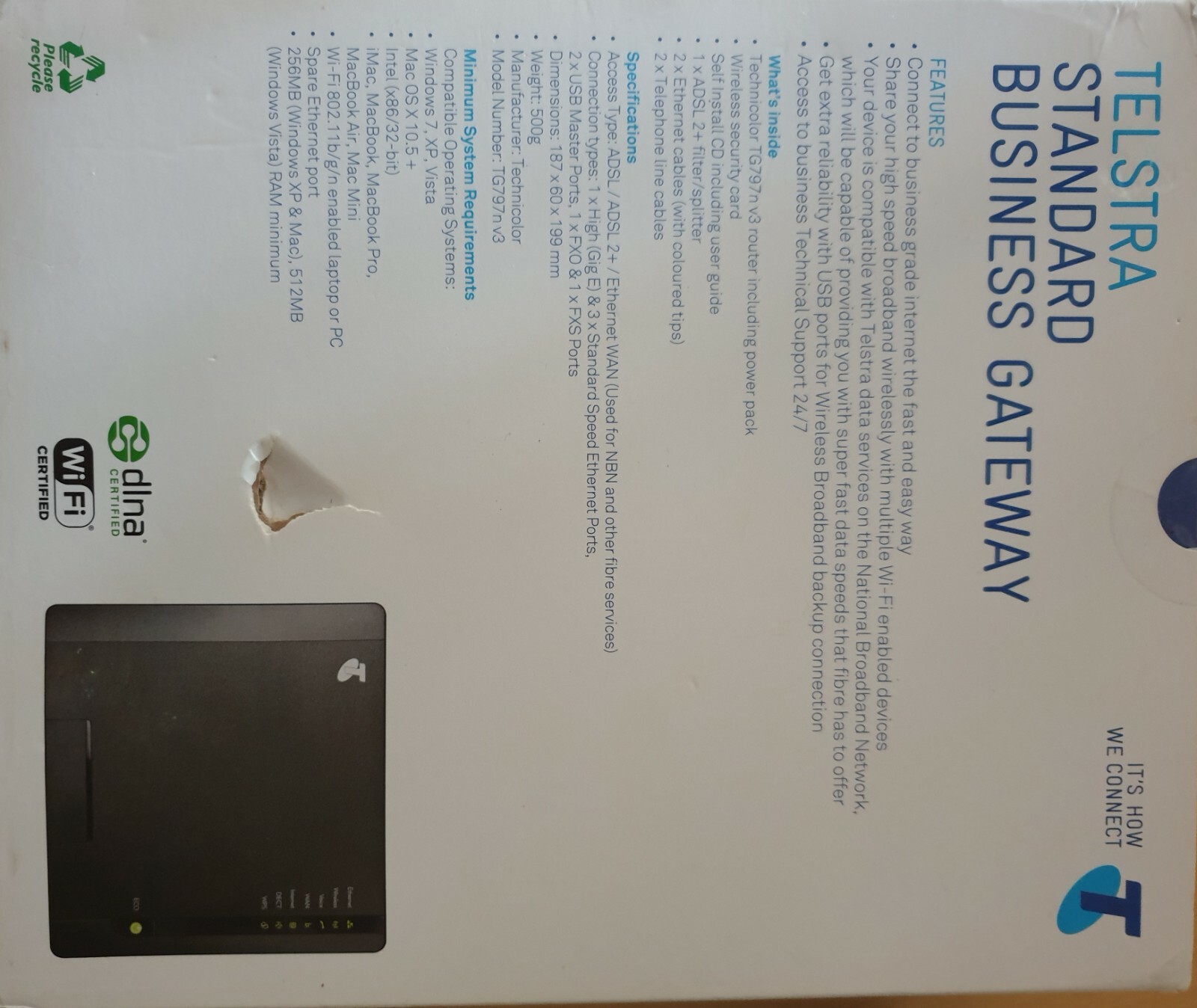 Telstra Standard Business Gateway NBN Modem | eBay