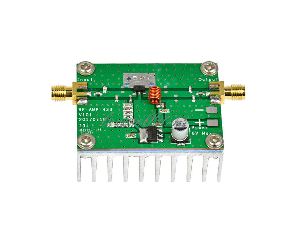 433MHz 8W Digital Power Amplifier Board RF HF High Frequency Amplifiers ...