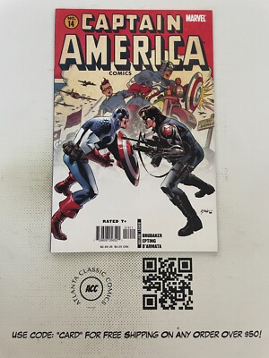 Captain America # 14 NM 1st Print Marvel Comic Book Winter Soldier 7 ...