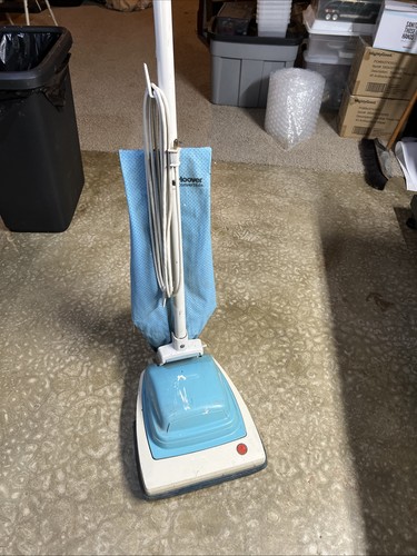 Vintage 70's Hoover Convertible Upright Vacuum Cleaner Blue Model U4171 ...