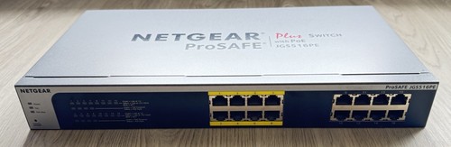 Netgear ProSafe JGS516PE – Switch 16 ports Gigabit PoE+ fiable ...