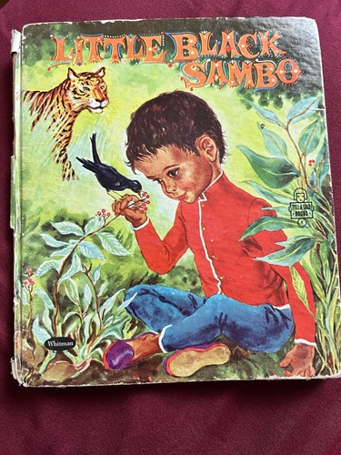 Vintage 1959 Little Black Sambo Whitman Children's Book Tell-A-Tale ...